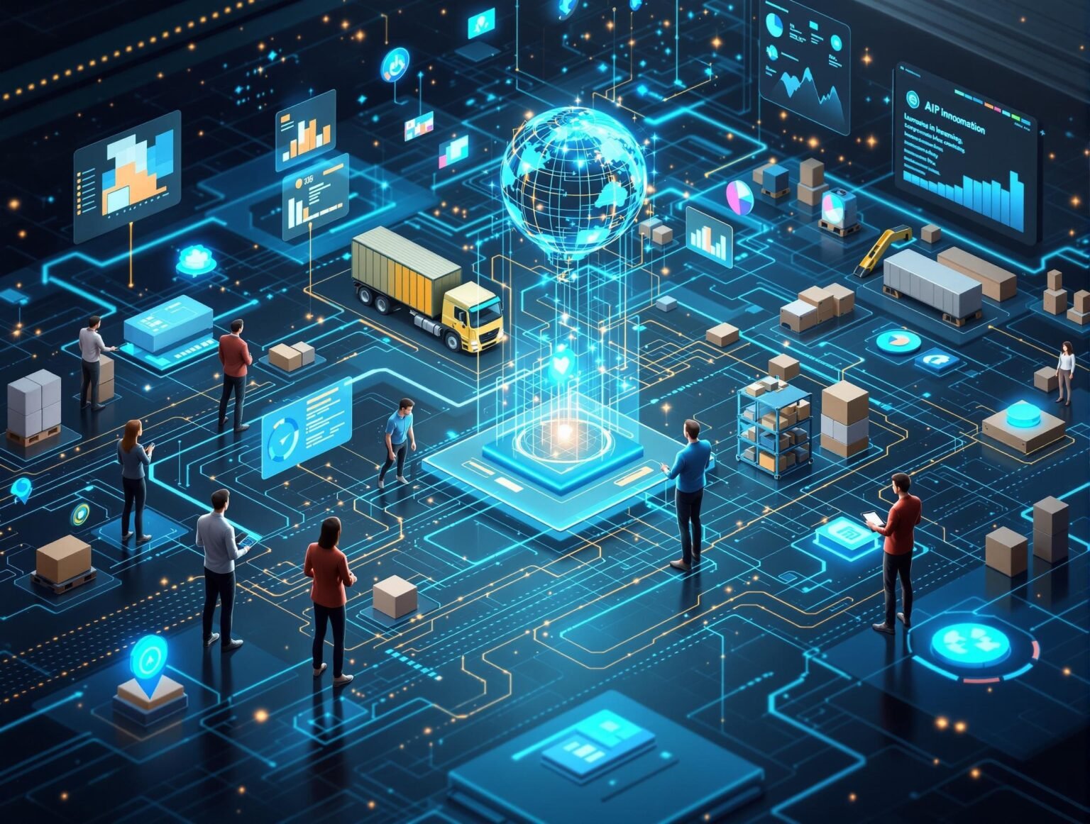 AI‑Powered SCM: Predictive Analytics & Demand Forecasting